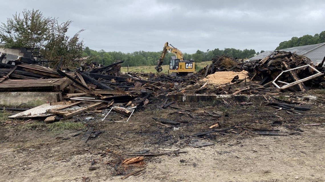 Four cows killed in overnight barn fire in Gorham | newscentermaine.com