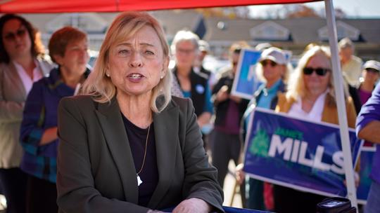Maine governor, Janet Mills, elected to serve second term ...