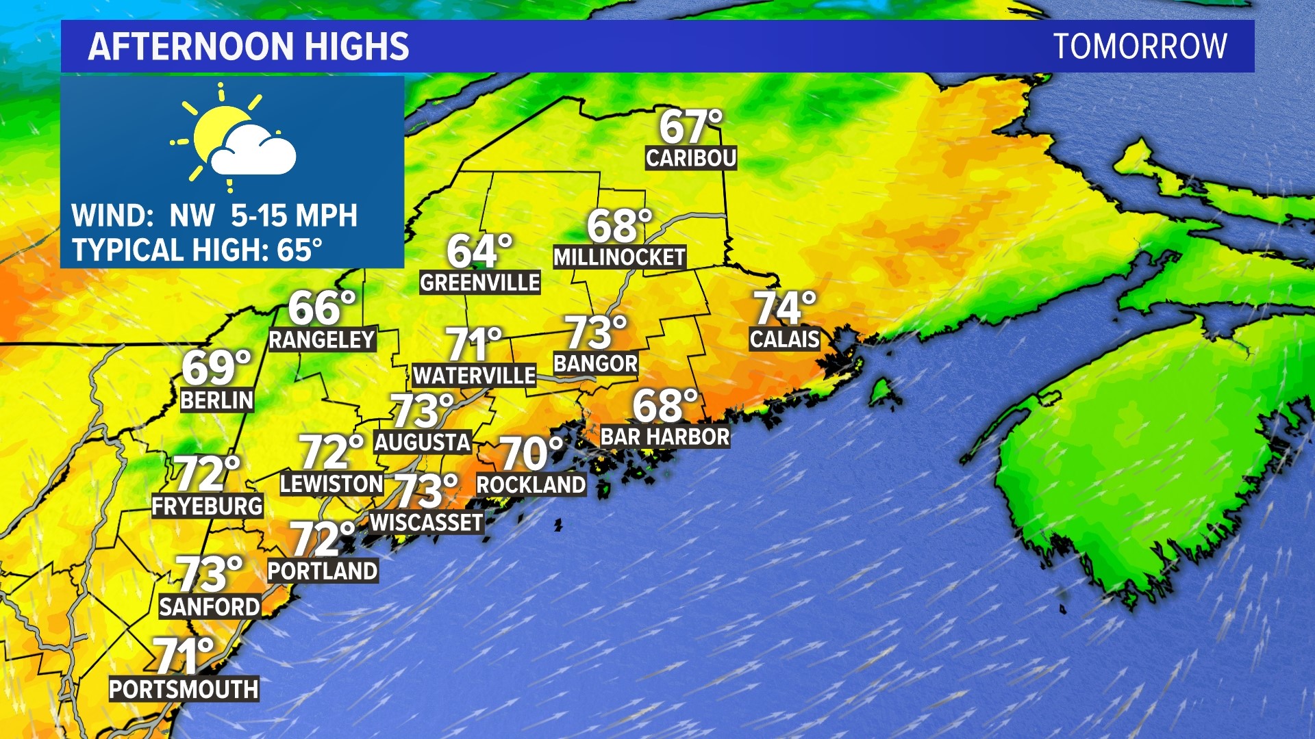 Storm brings flash flood threat and pollen relief to Maine ...