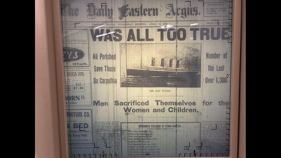 110 years later: Looking at the Titanic's impact on Maine ...