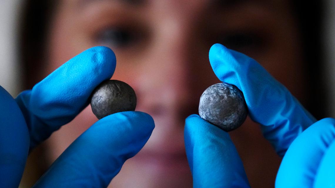 Revolutionary War musket balls found in Concord, Massachusetts ...
