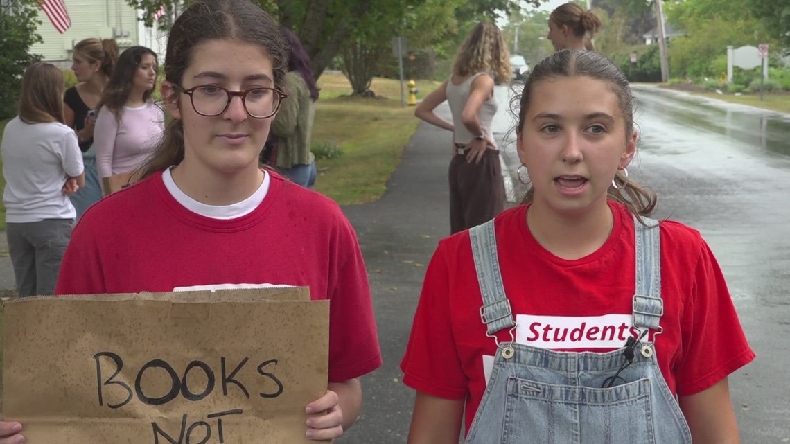 Freeport High School students participate in nationwide walkout calling ...