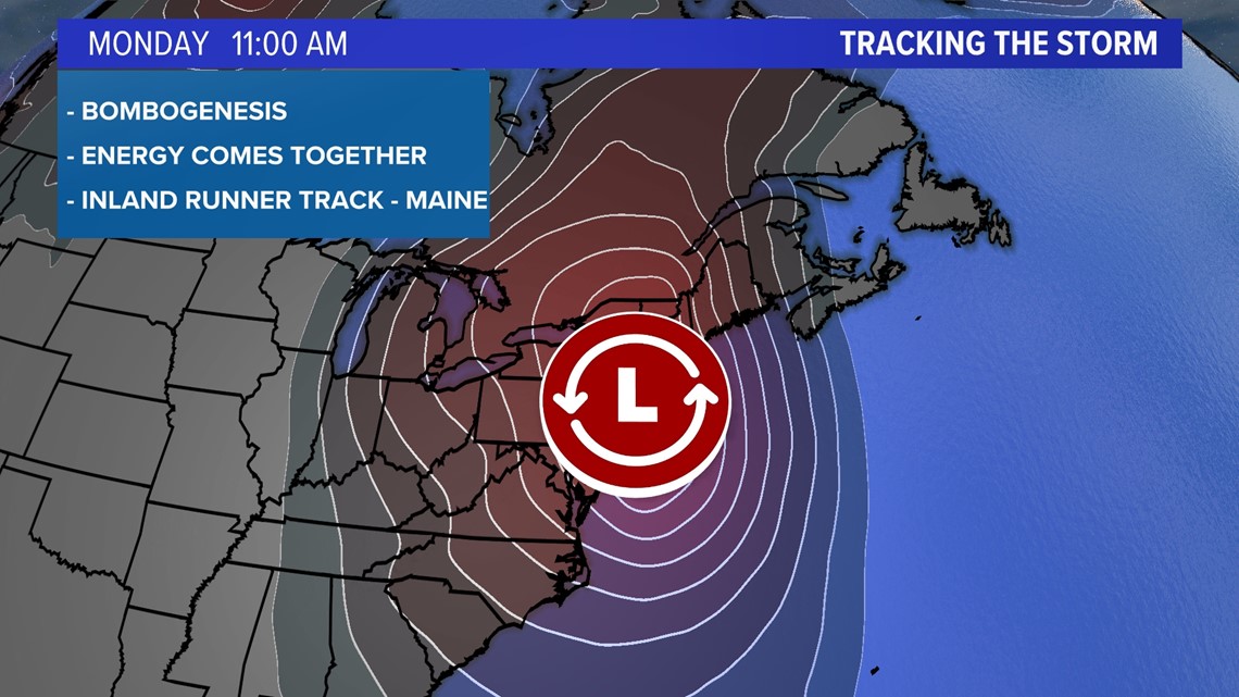 Grinch storm to steal snow, bring power outages | newscentermaine.com