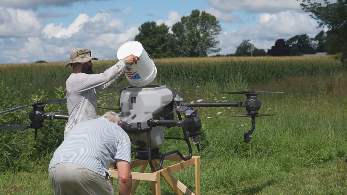 Agricultural drone service could revolutionize Maine farming ...
