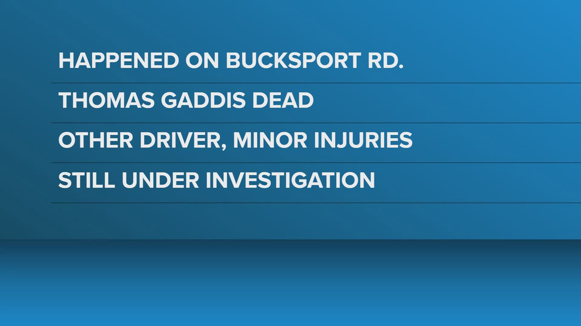 Ellsworth police investigate fatal crash on Bucksport Road ...