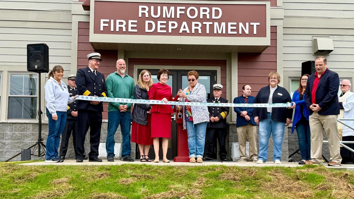 Rumford, Maine dedicates new fire station to late deputy chief ...