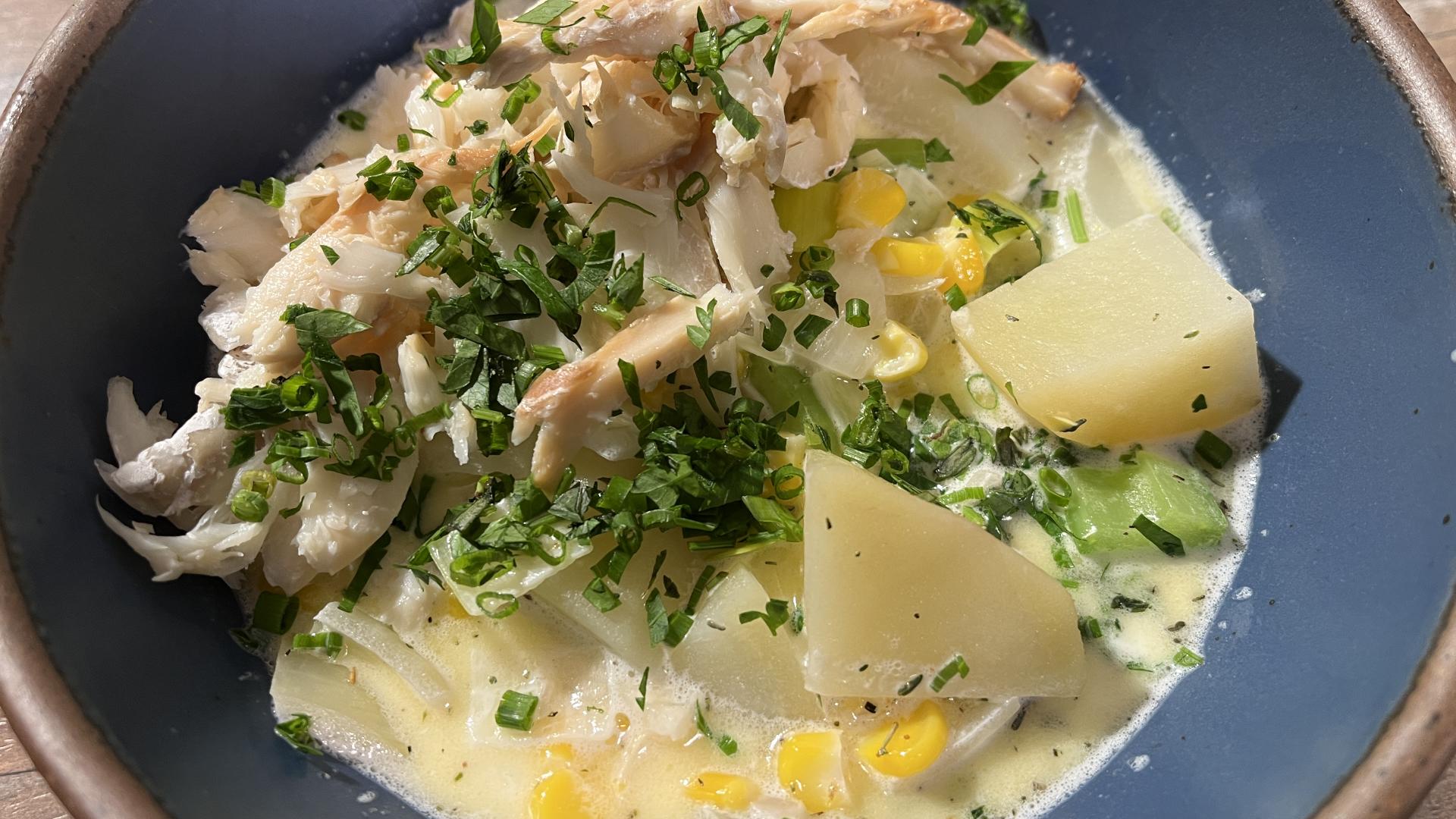 Smoked Haddock Chowder that’s perfect for a cold night ...