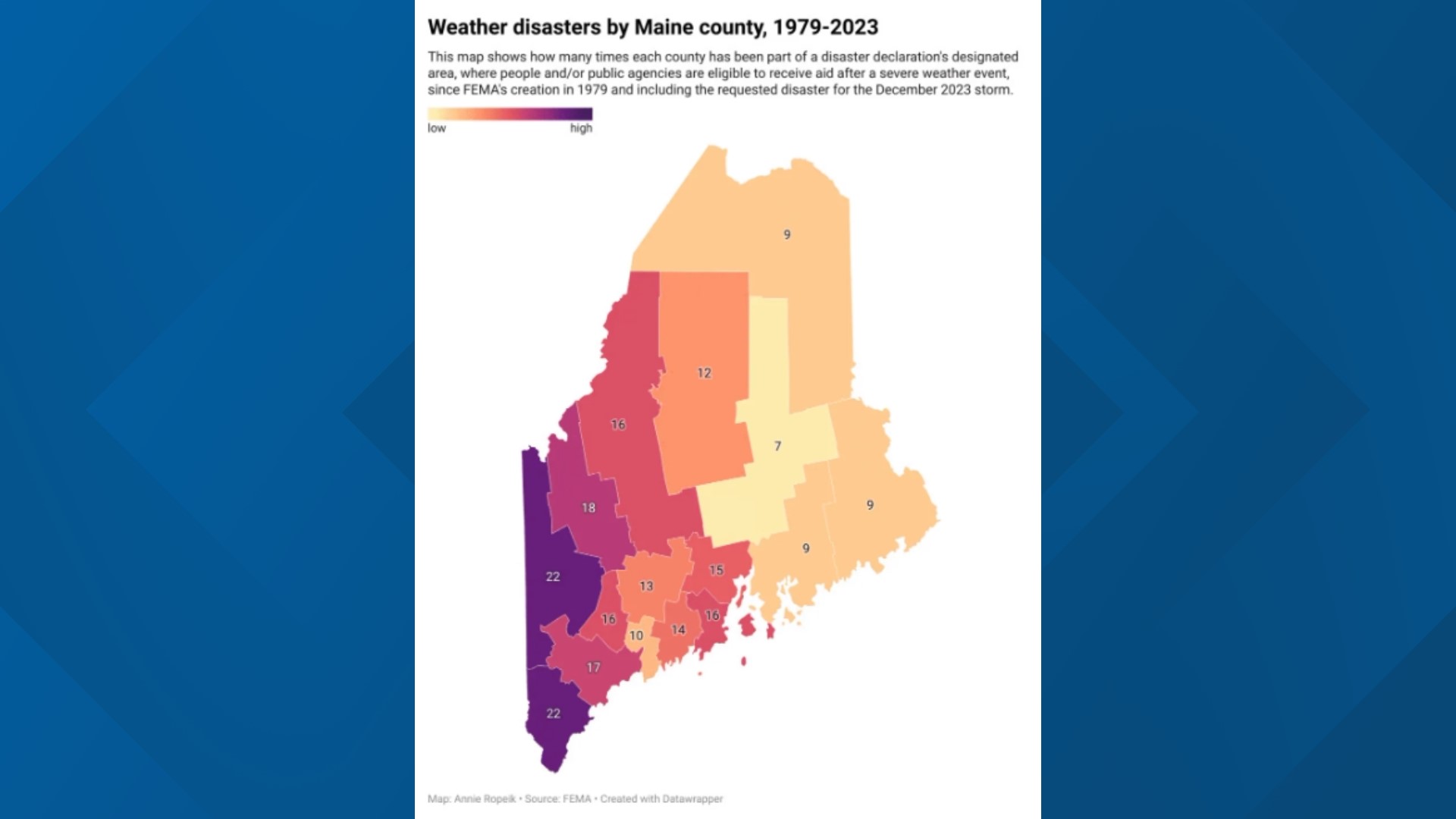 Record number of disasters show climate crisis urgency in Maine ...