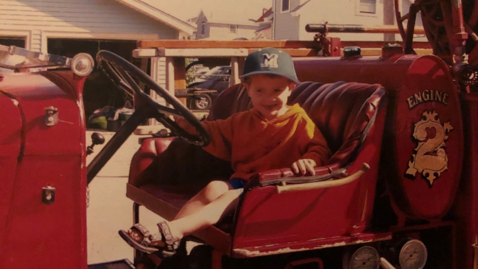 For Jack Kingsley, fighting fires simply runs in his blood ...