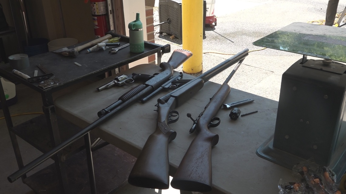 Hundreds of unwanted firearms surrendered on Gun Give Back Day ...