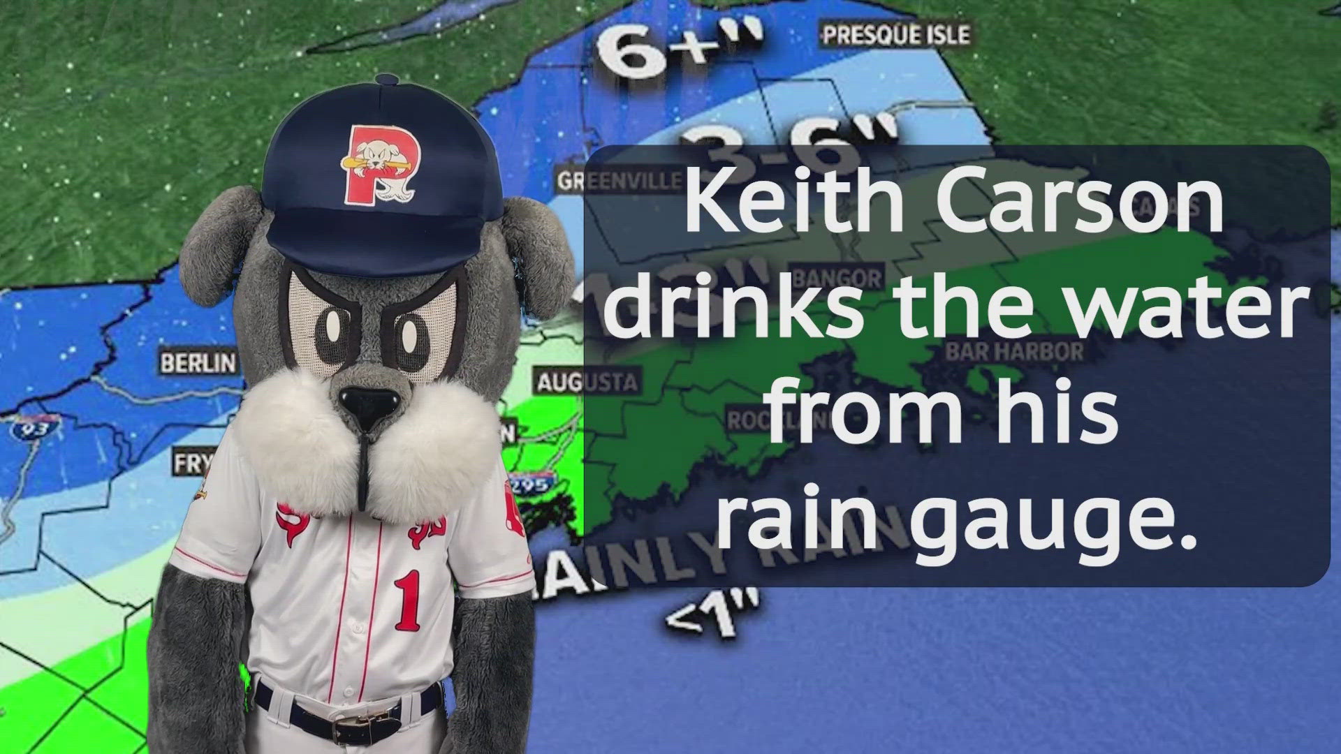 Portland Sea Dogs' Slugger roasts Keith Carson | newscentermaine.com