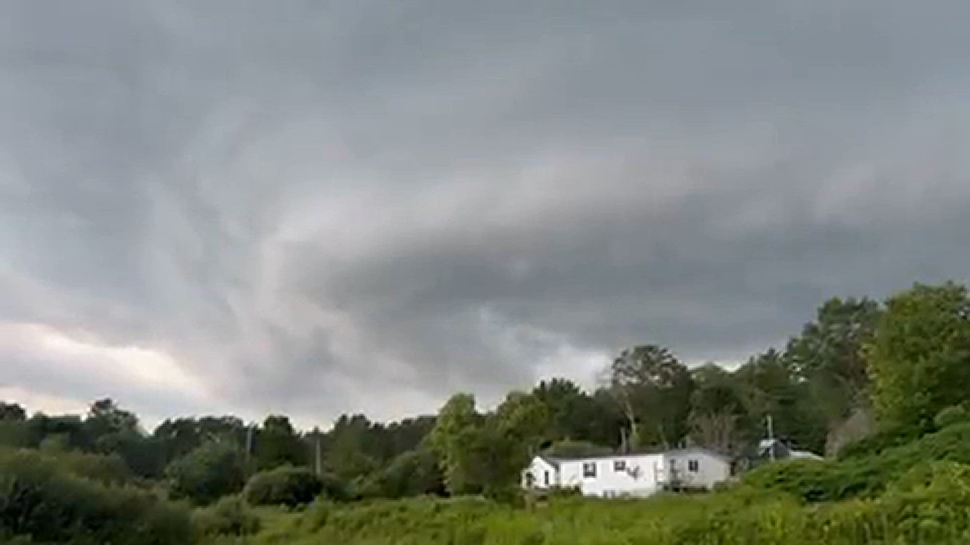 Viewer submissions capture dramatic thunderstorms in Maine on July 20 ...