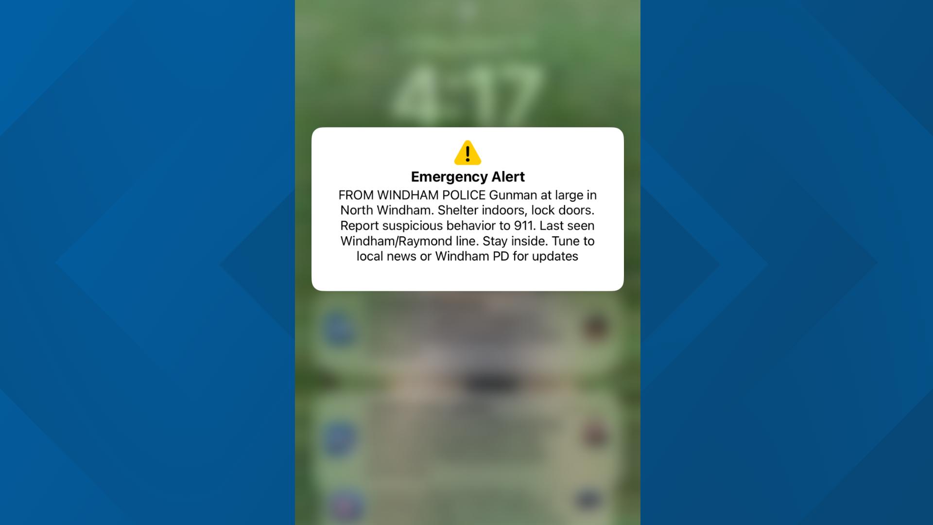 Police lift shelter-in-place order in Windham and Raymond | newscentermaine.com