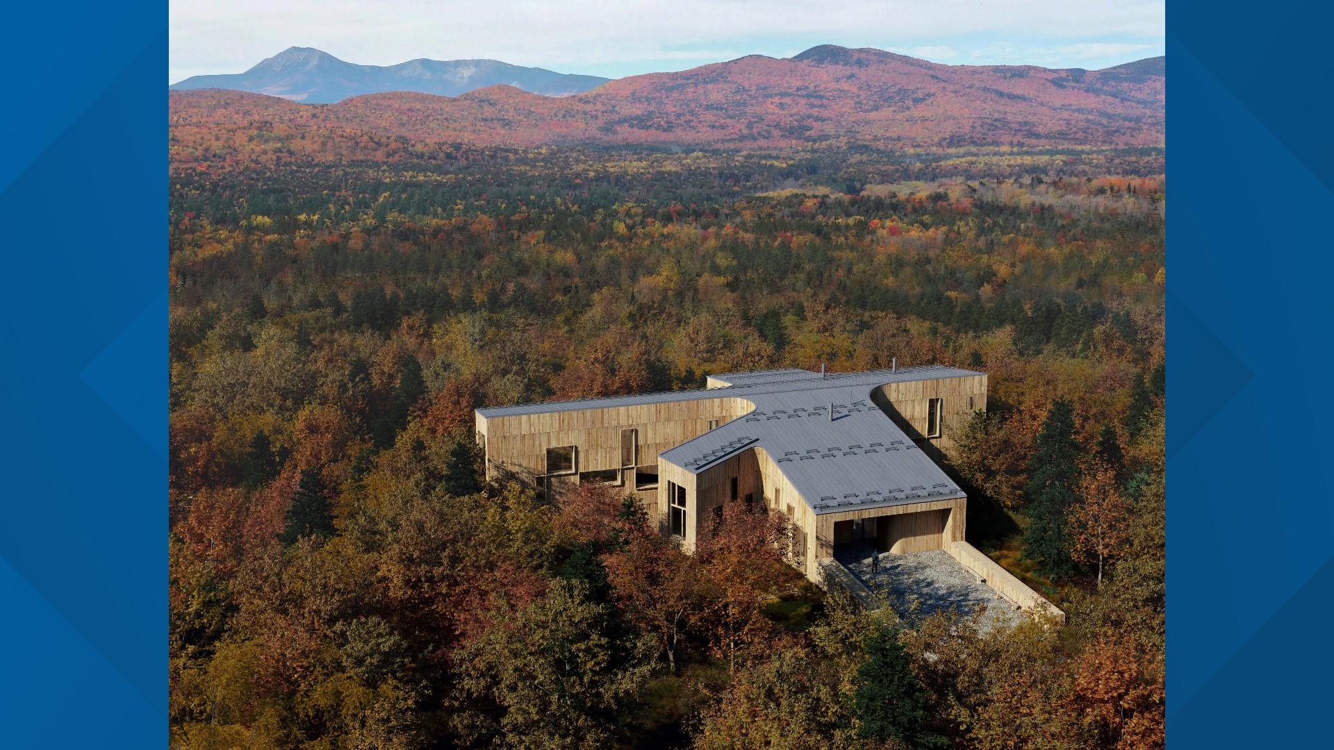 Katahdin Woods & Waters debuts new visitor's center | newscentermaine.com