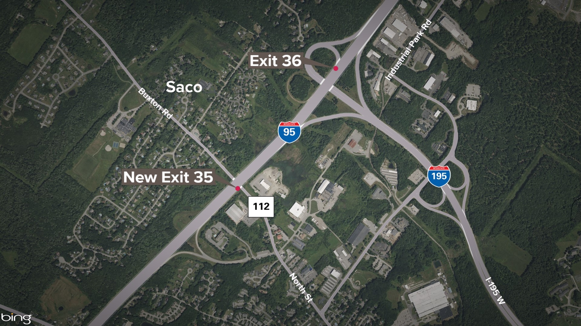 Construction to begin soon for new Saco exit | newscentermaine.com