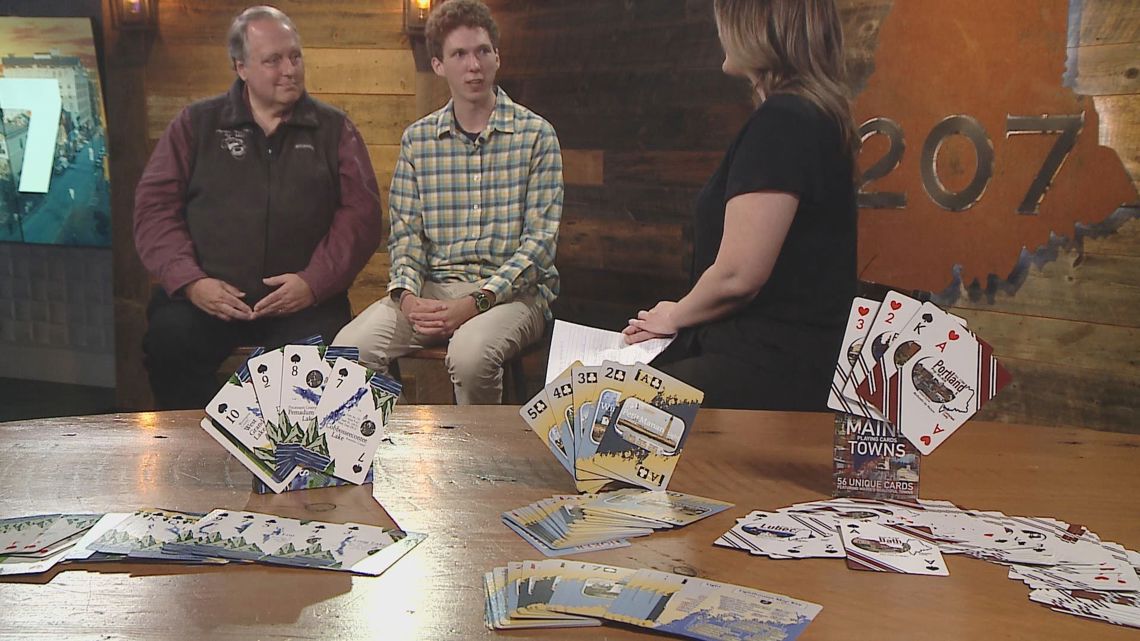 New playing cards feature Maine cities and lighthouses ...