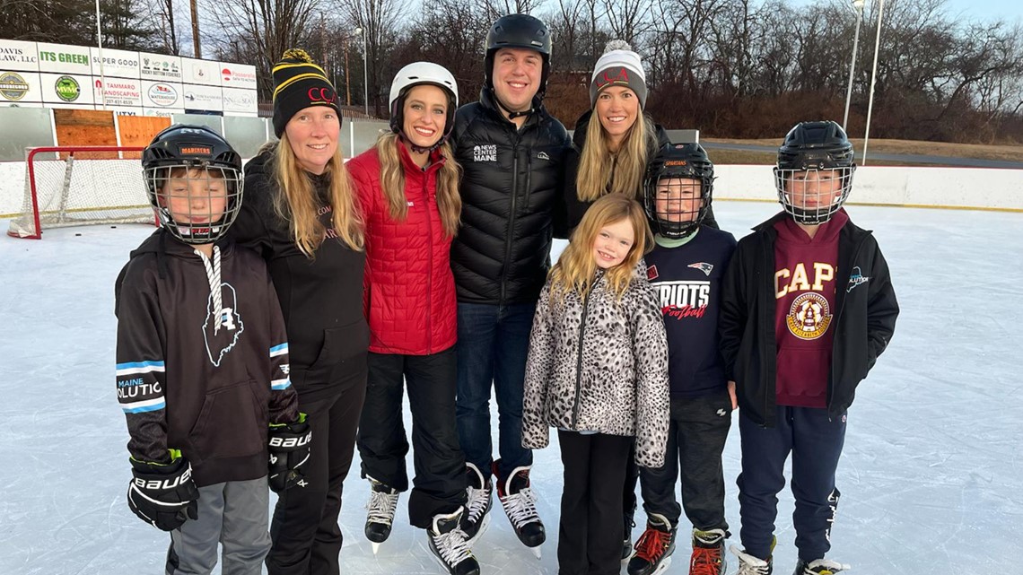 Cape Elizabeth's outdoor ice rink looks to add a permanent roof and ...