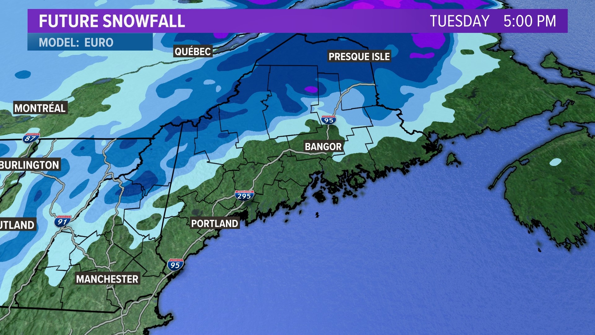 Heavy rain, wind gusts & rough surf return to Maine Friday ...
