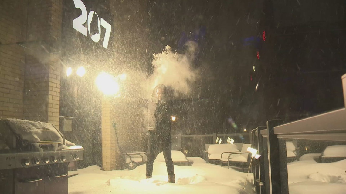 STORM CENTER: Powdery snow drifting from wind gusts | newscentermaine.com