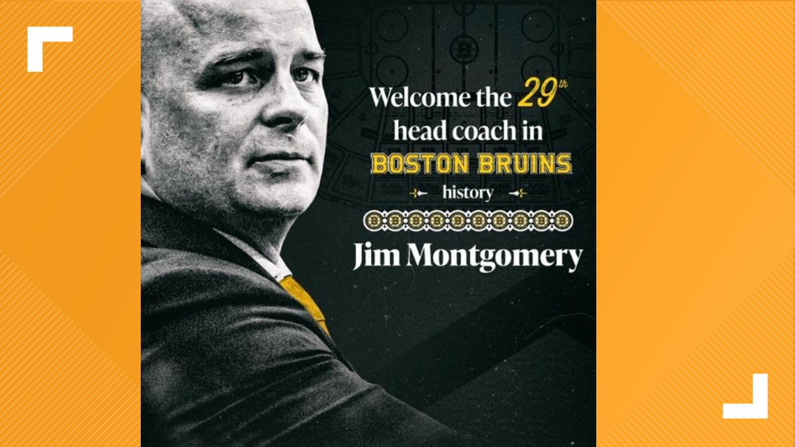 Former UMaine star, Jim Montgomery named Bruins head coach ...