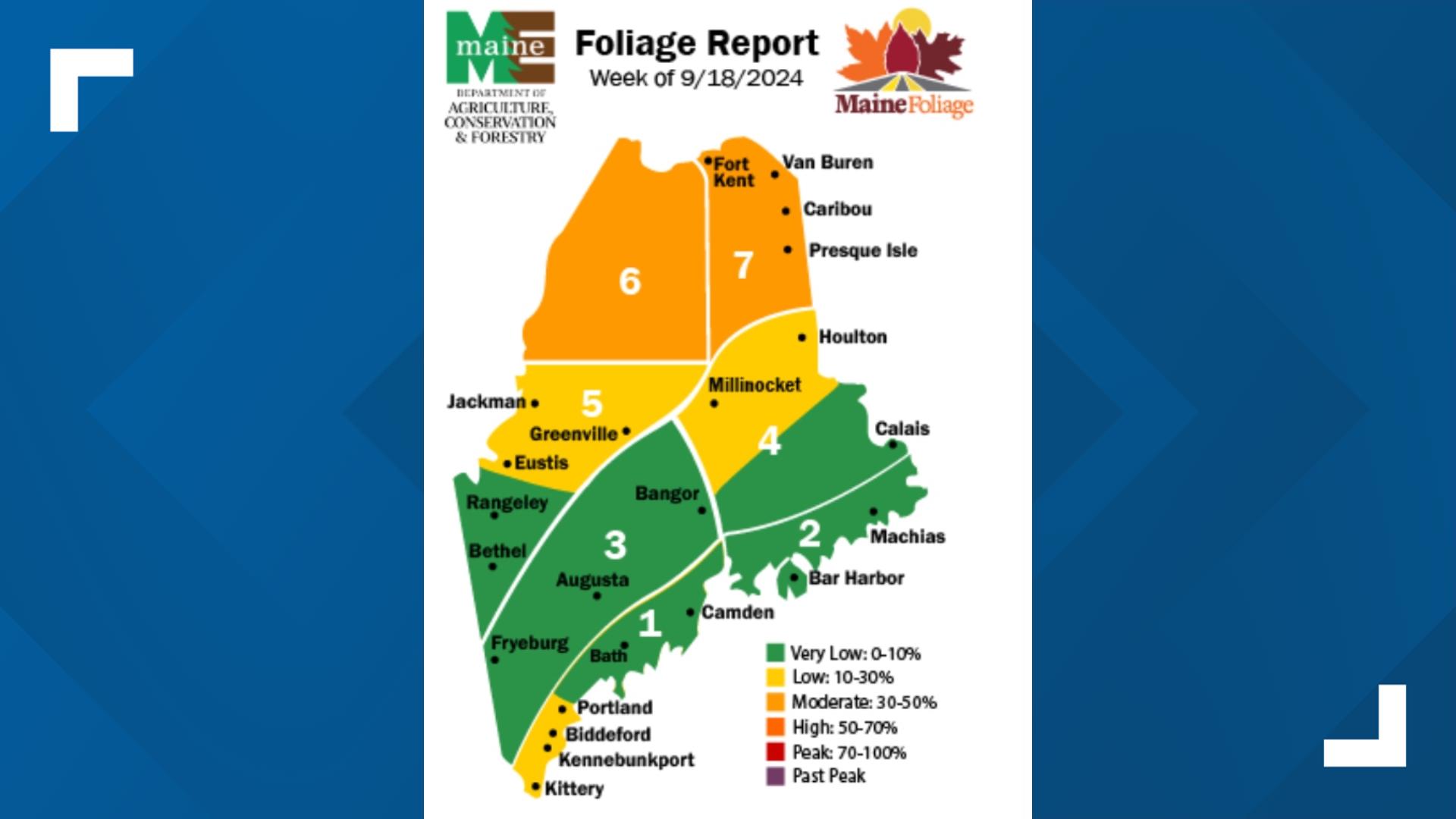 'Brilliant fall colors' expected for Maine leaf-peeping season | newscentermaine.com