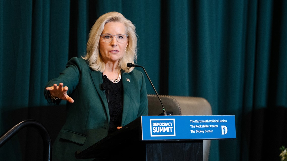 Liz Cheney urges NH primary voters to take stand against GOP ...
