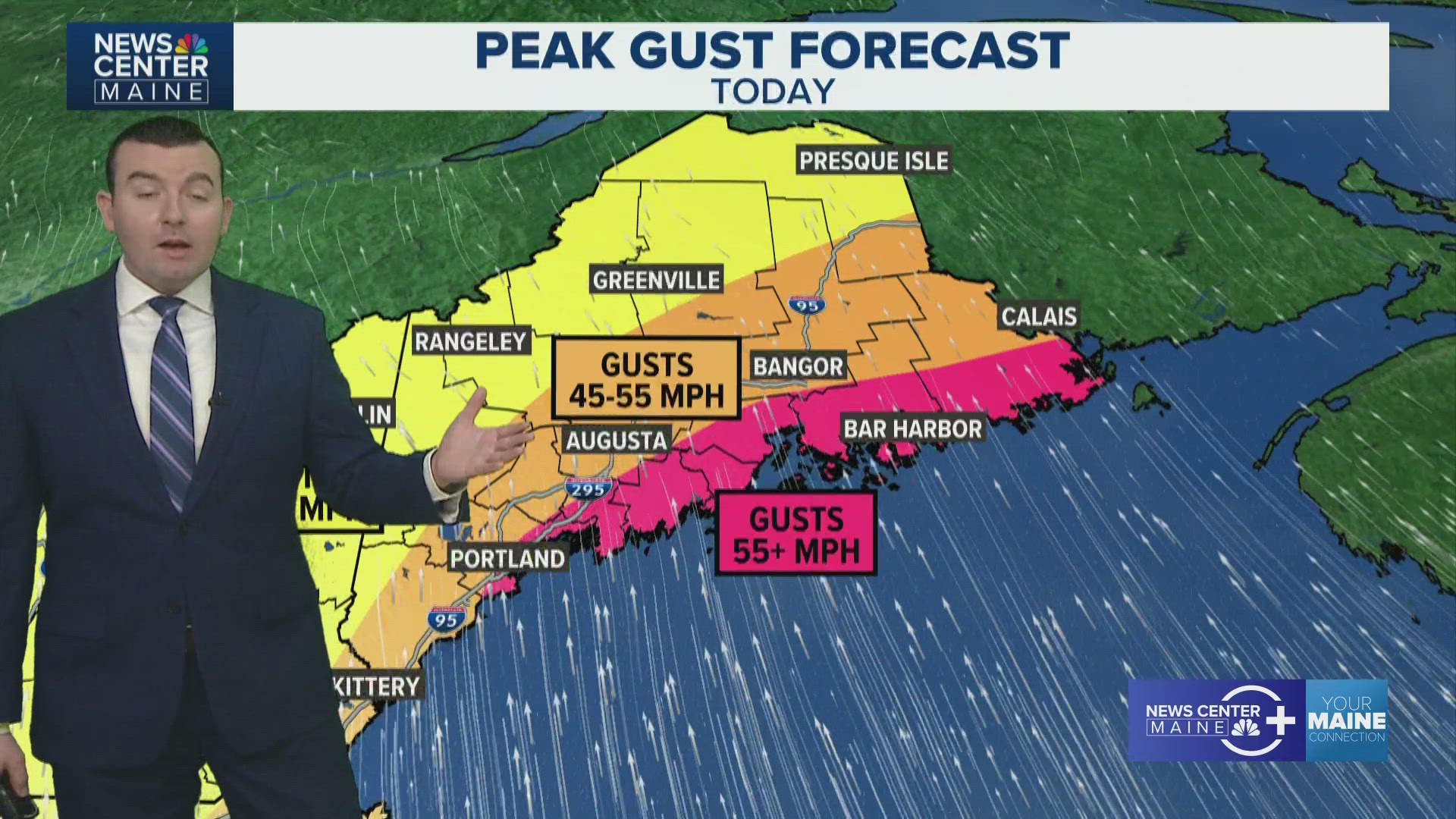 Storm Update: The latest weather forecast for 2PM | newscentermaine.com