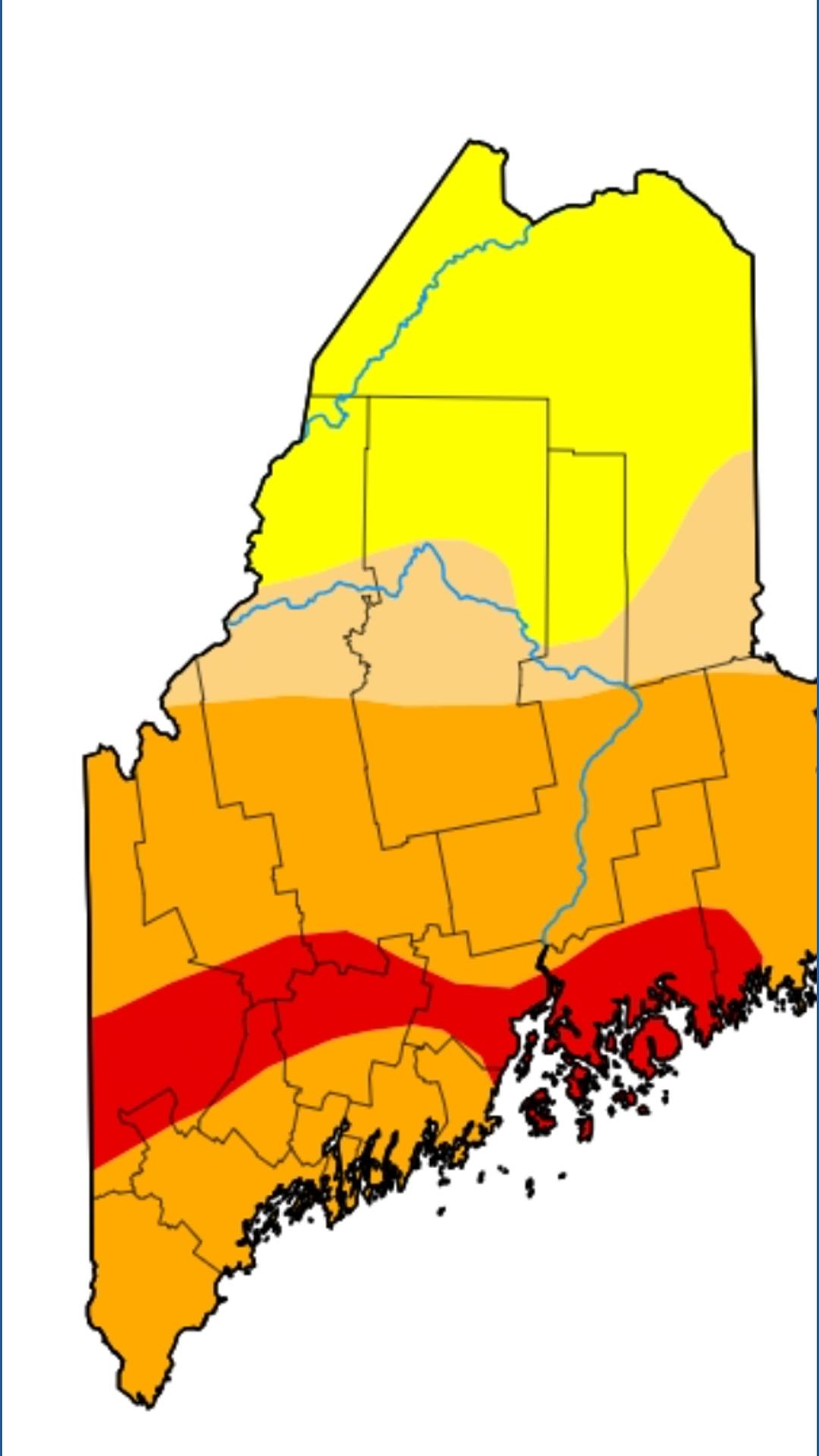 US Drought Monitor: Parts of Maine in 'extreme drought ...