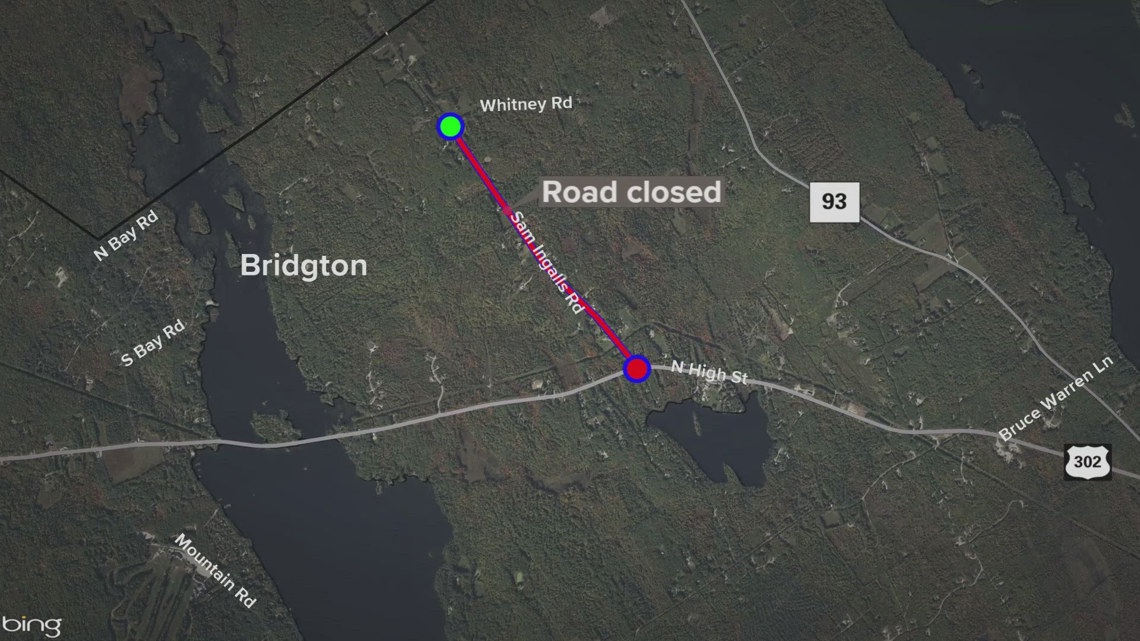 Traffic Alert: Police incident closes Sam Ingalls Road in Bridgton ...