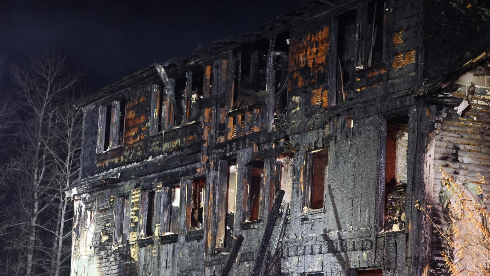 Wells apartment building a total loss after Monday night fire ...