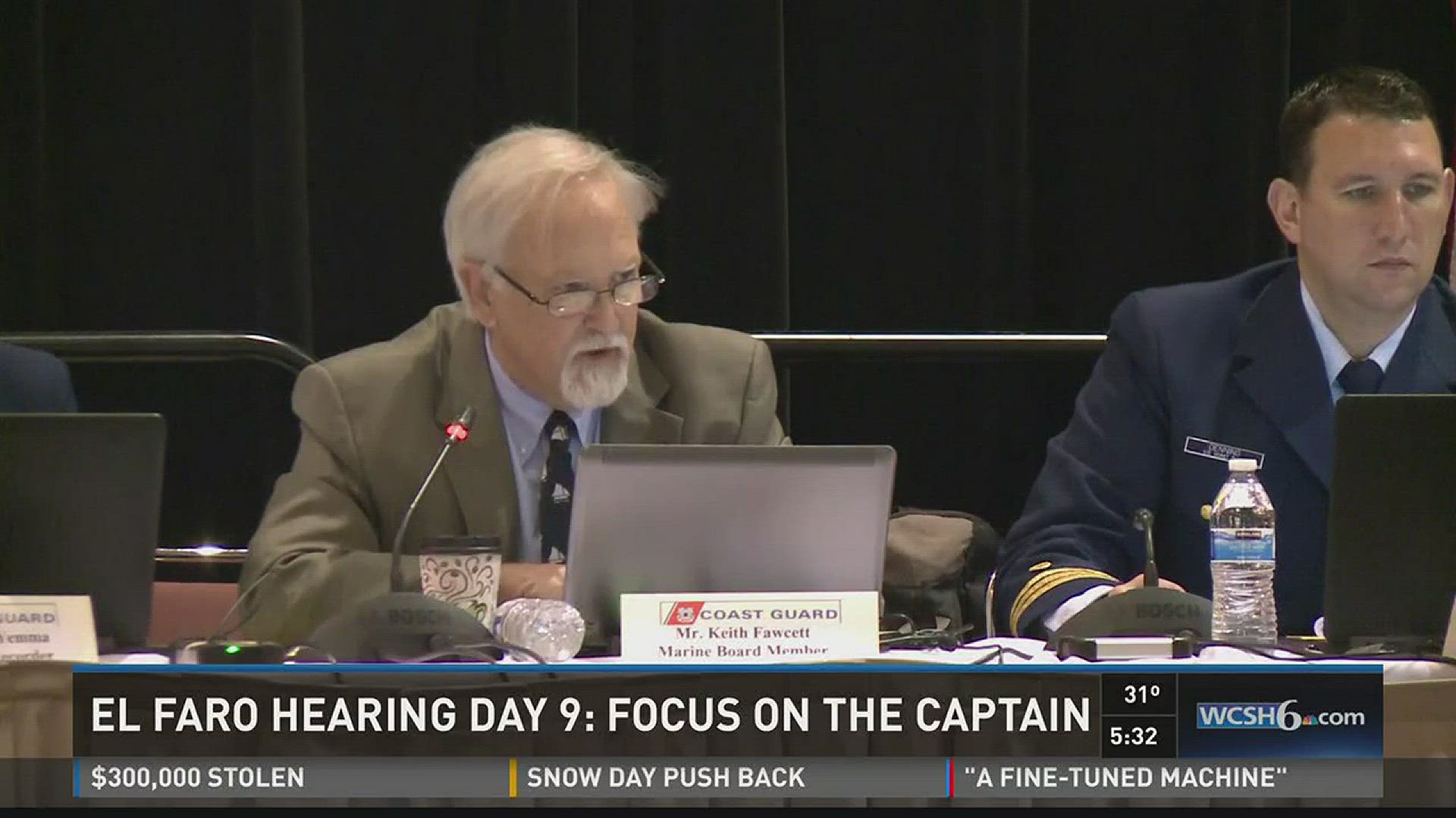 Captain Davidson focus of questioning at El Faro hearing | newscentermaine.com