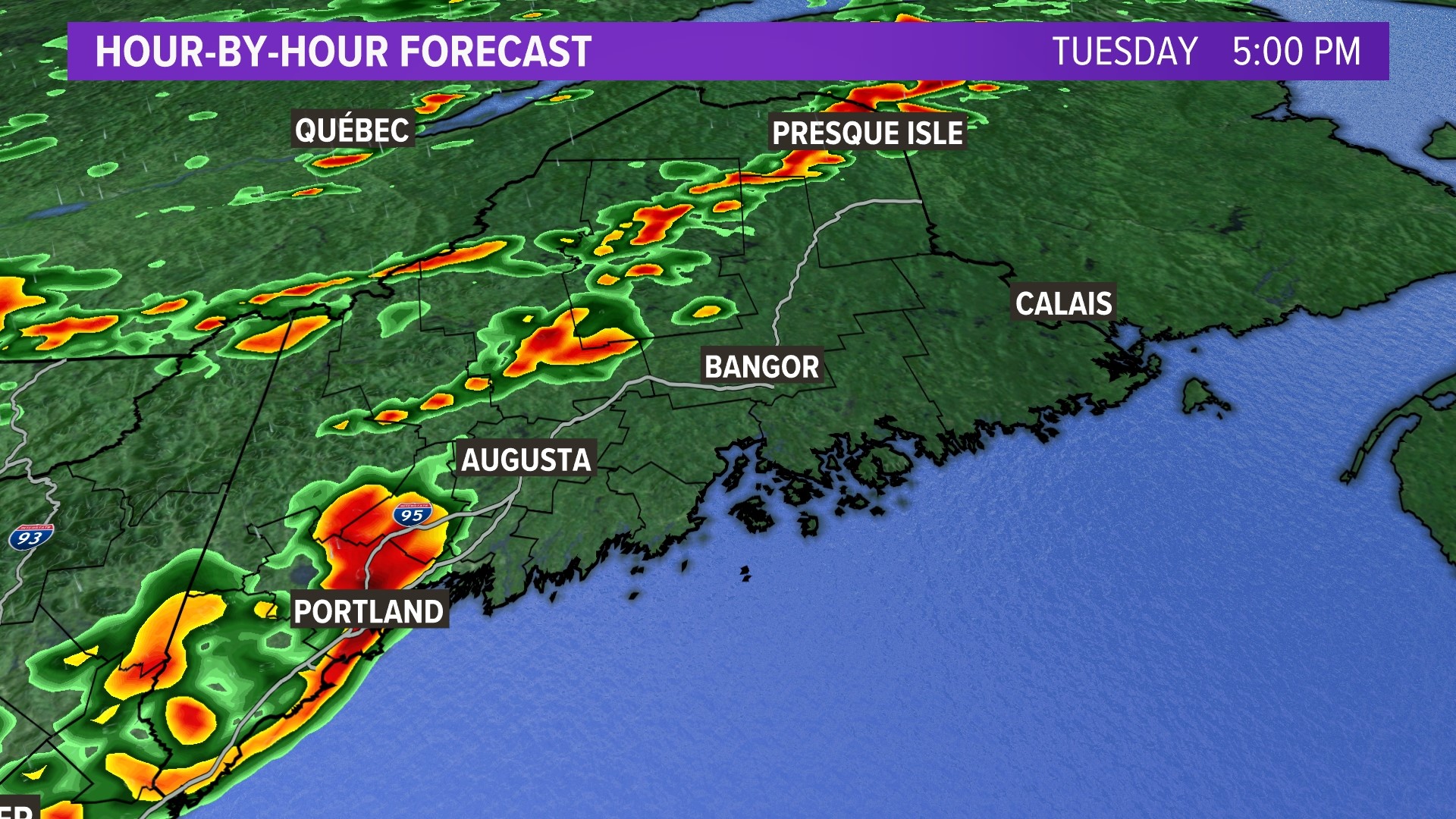 Wind, hail biggest severe weather threats across ME on Tuesday ...