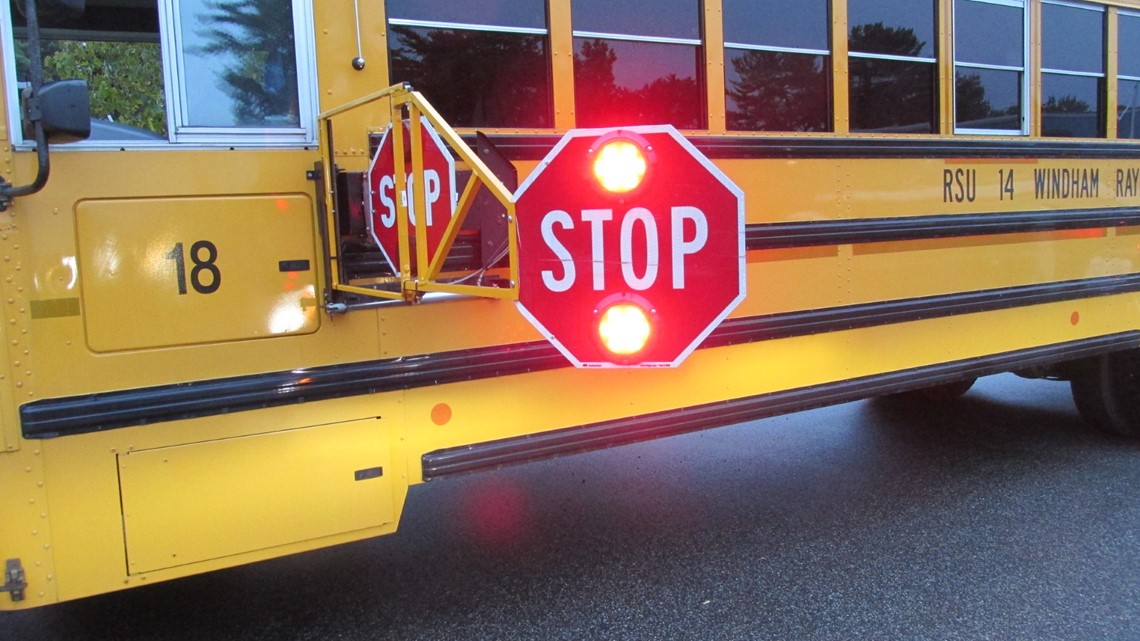 School bus hit by commercial truck in Raymond; no one injured ...