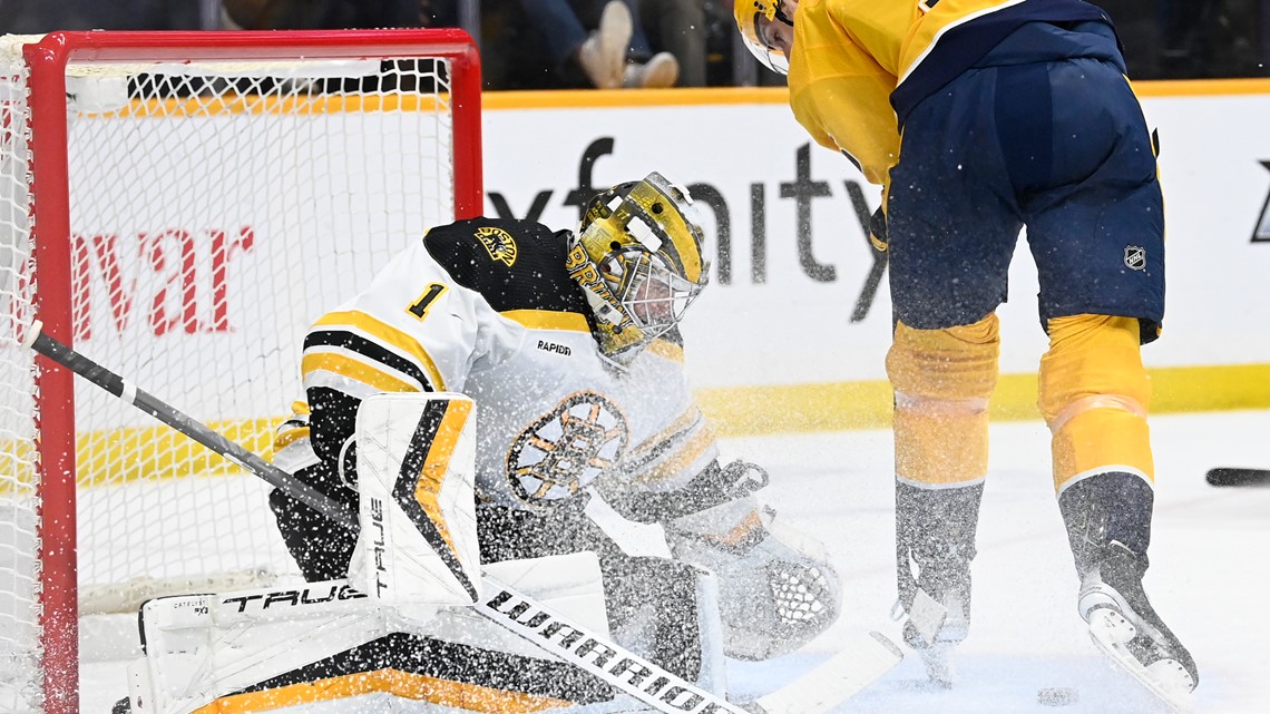 NHL scores: Boston Bruins beat Nashville Predators 5-0 ...