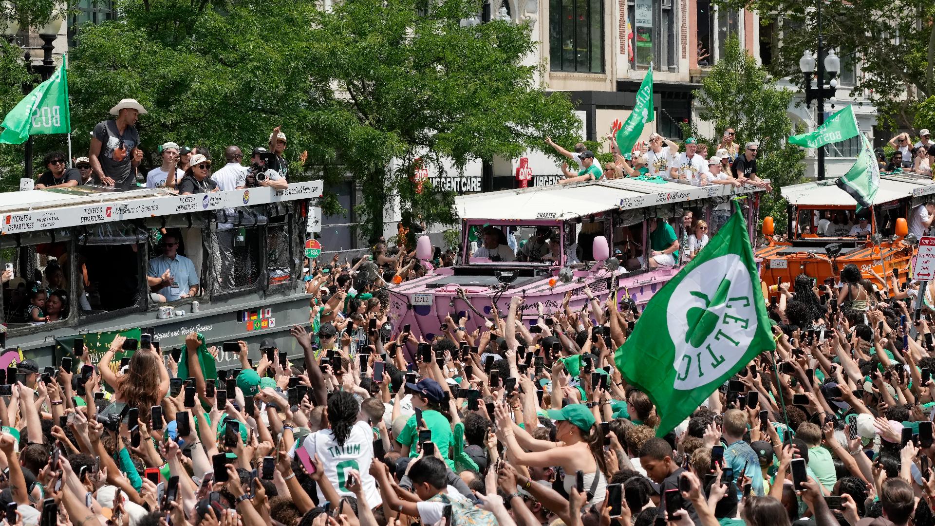Celtics parade coverage in Boston: Watch live | newscentermaine.com