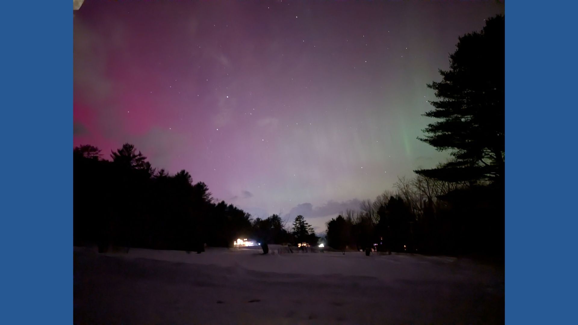 Northern lights illuminate Maine skies overnight | newscentermaine.com