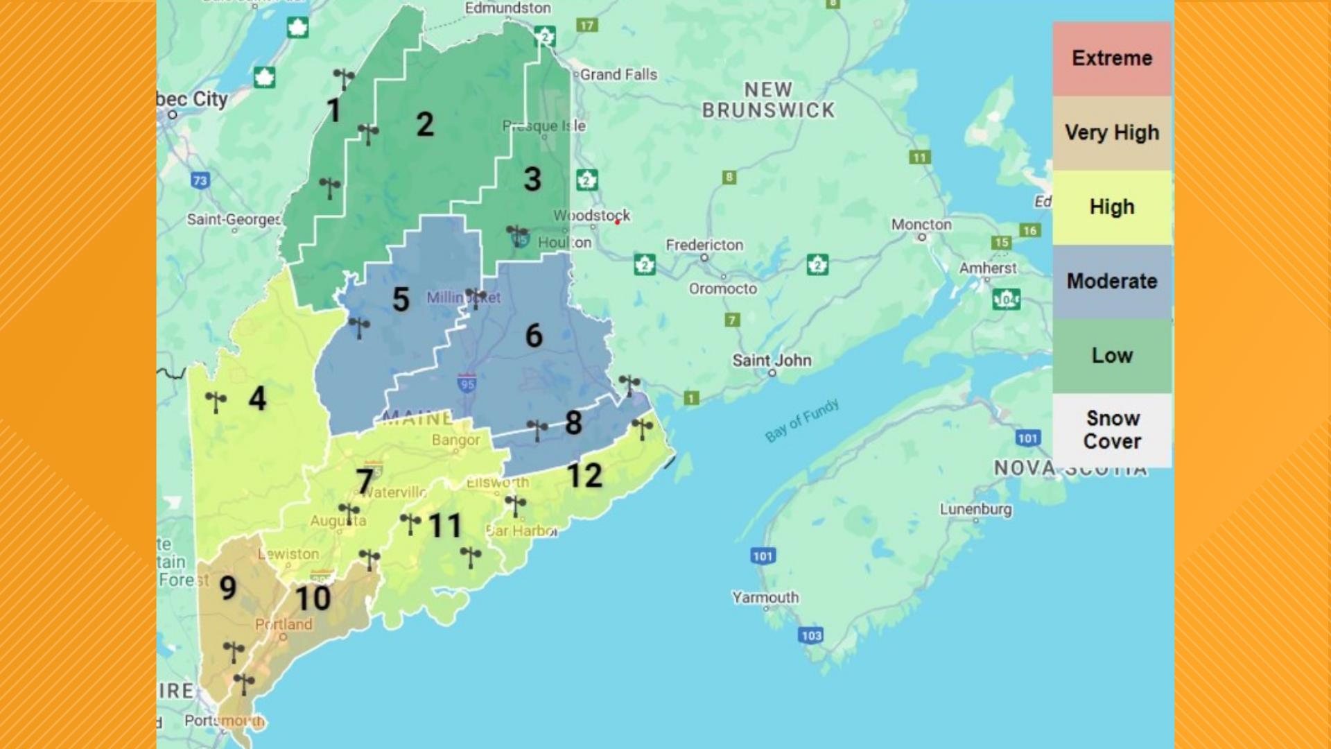 Maine fire departments say 'No outside burning today' | newscentermaine.com