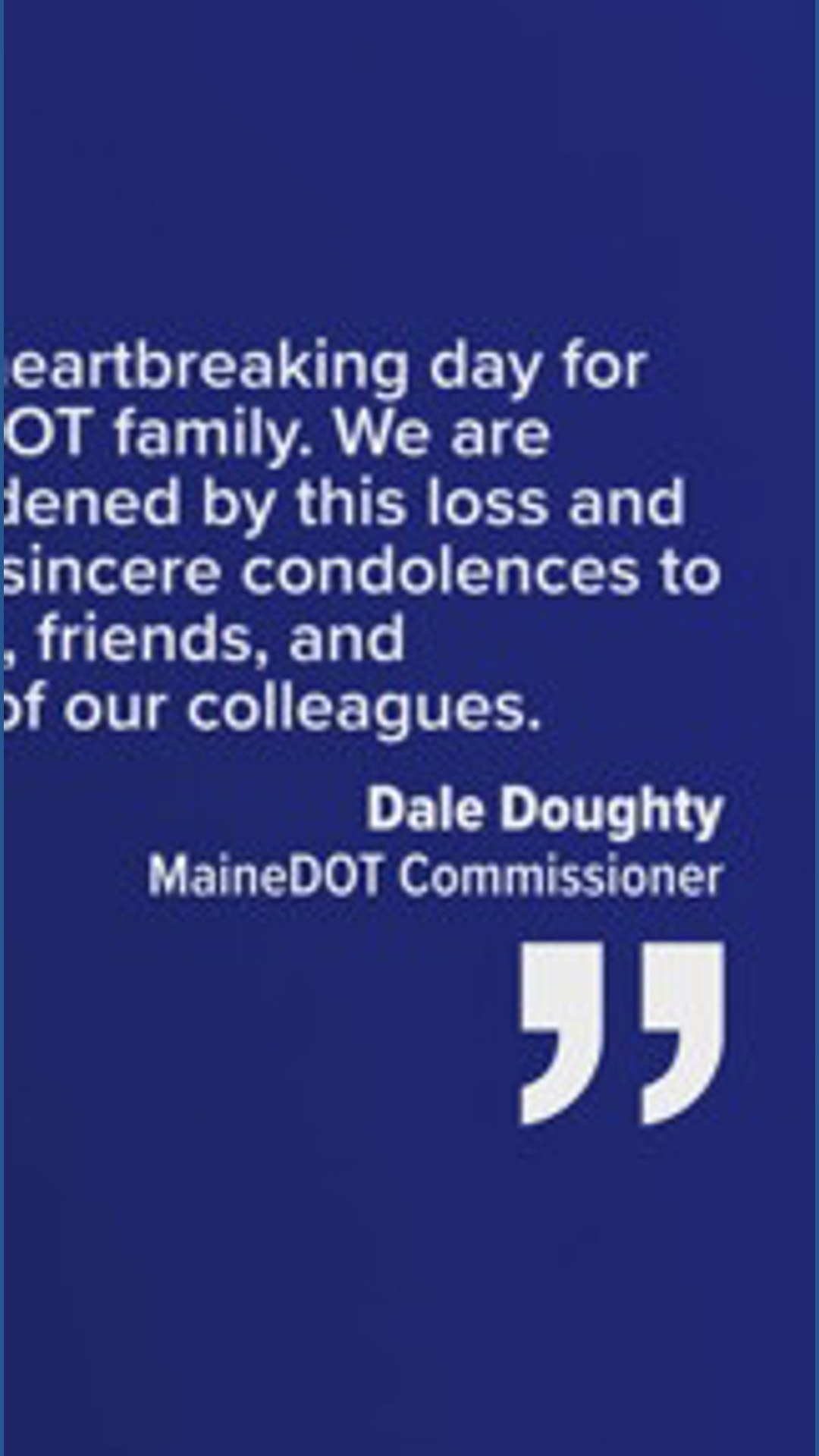 Two MDOT workers were hit and killed on I-95 in Waterville ...