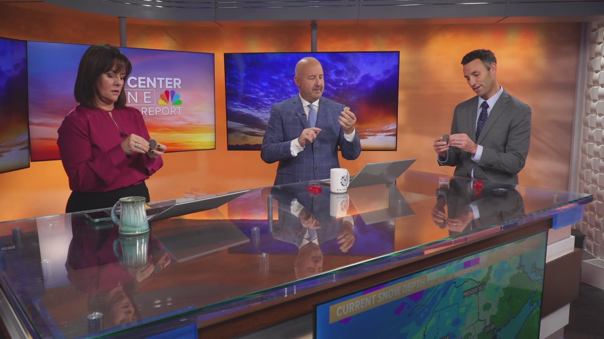 The morning crew shakes their bonbons | newscentermaine.com