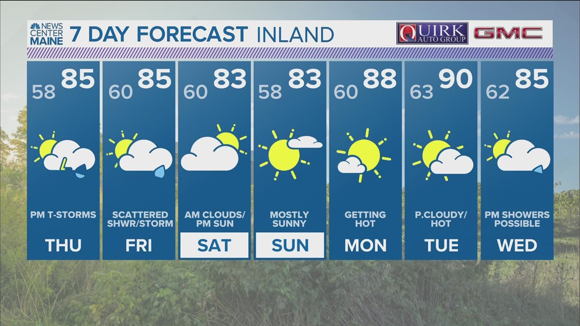 10 Day Forecast on WCSH in Maine | newscentermaine.com