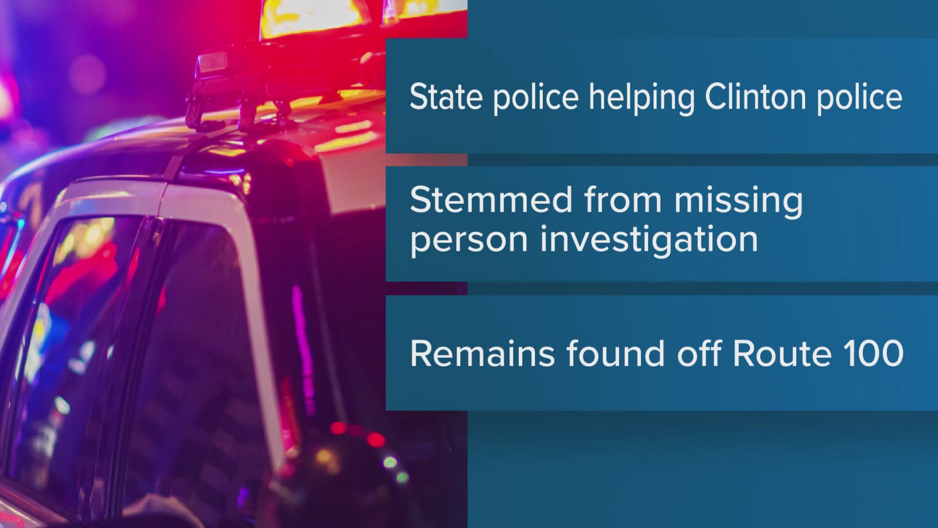 Human remains found in Clinton amid missing person investigation ...