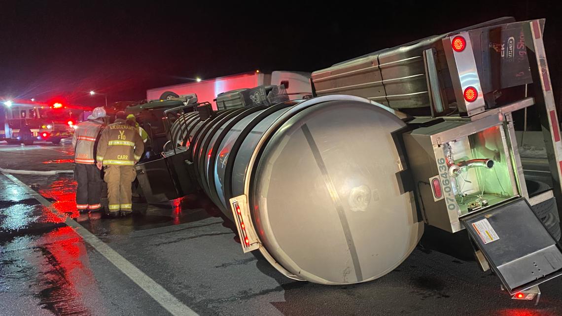 Driver injured in crash involving two tractor-trailers on Maine ...