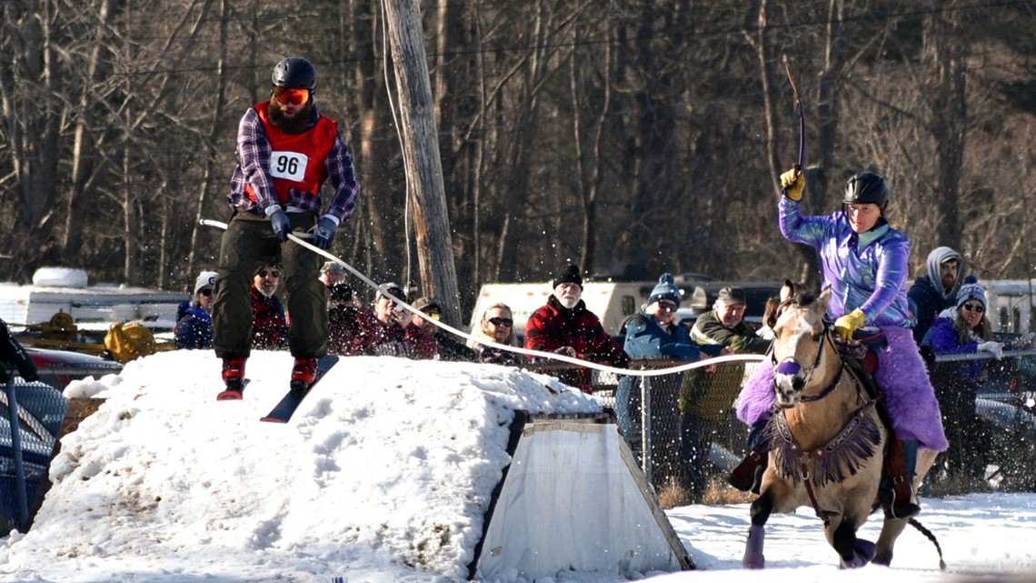 Skowhegan and Bangor skijoring competitions up next in Maine ...
