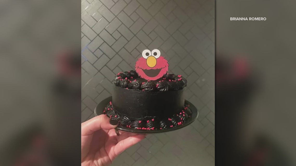 Elmo is emo for a birthday cake | newscentermaine.com