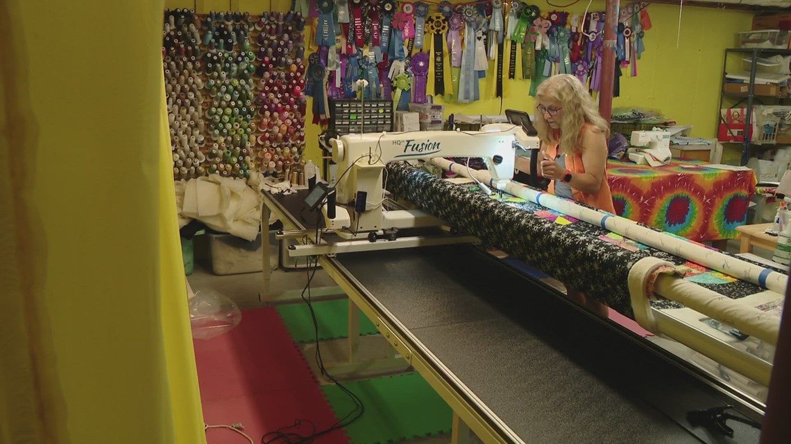 Maine quilter wins big at international show, takes home $20K ...