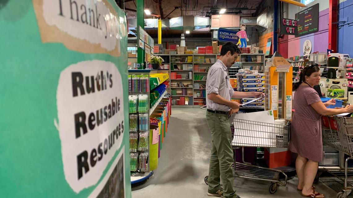 Store offering free supplies to ME teachers opens for school year ...