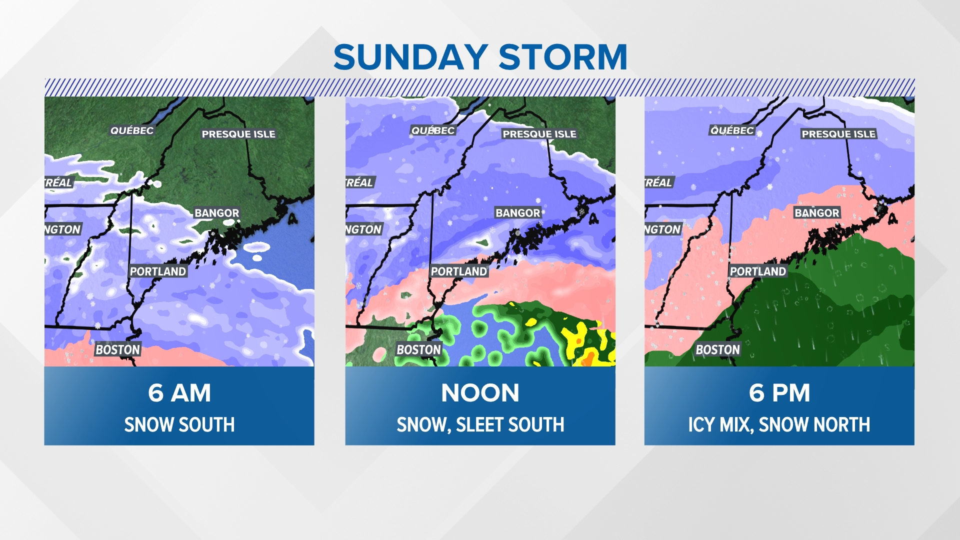 Weekend storm to bring significant snow and ice to Maine ...