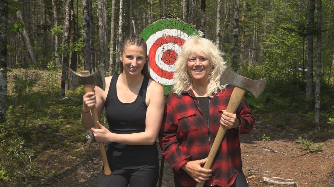 Meet Timber Tina of Timber Tina's Great Maine Lumberjack Show ...