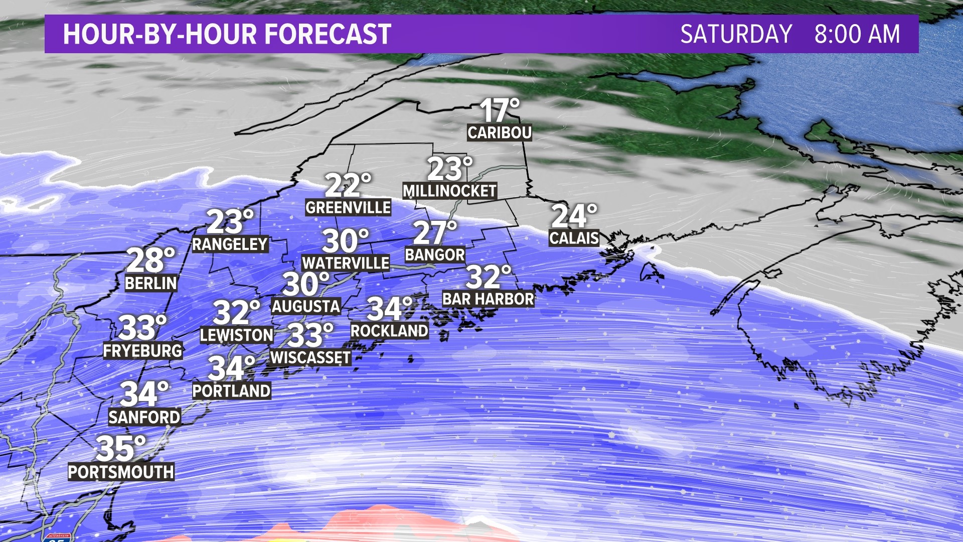 Tracking today's Nor'easter | newscentermaine.com