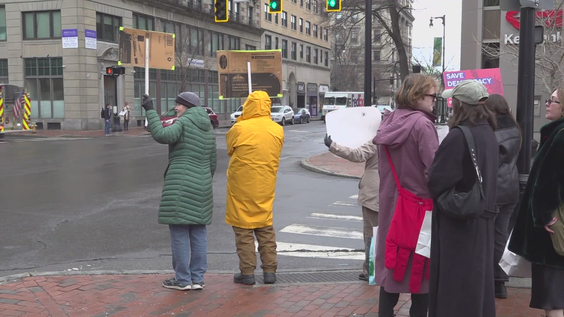 Mainers demand change at protests in Augusta and Portland ...